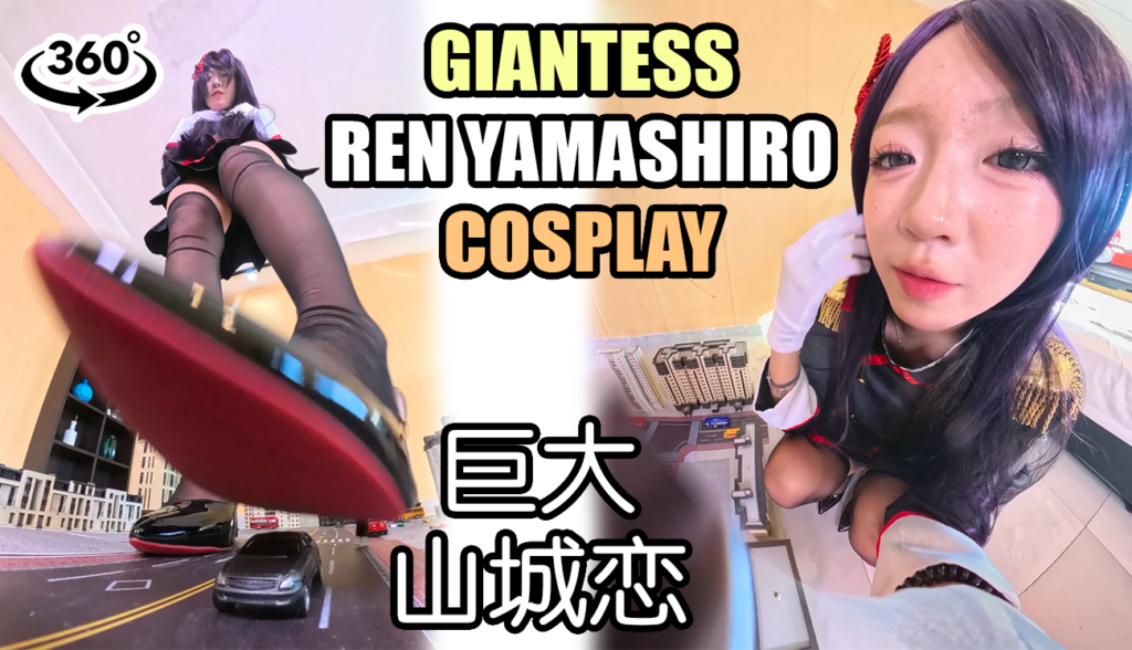 [vr360] Giantess Ren Yamashiro Enslaves Your City Vr Giantess